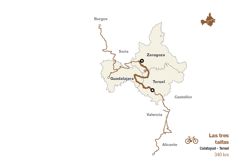 The Way of El Cid / Medieval and natural route in Spain