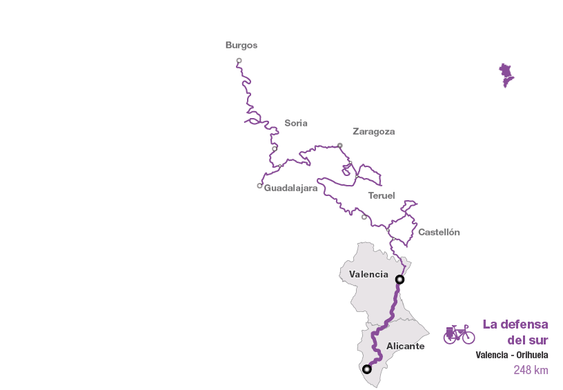 The Way of El Cid / Medieval and natural route in Spain
