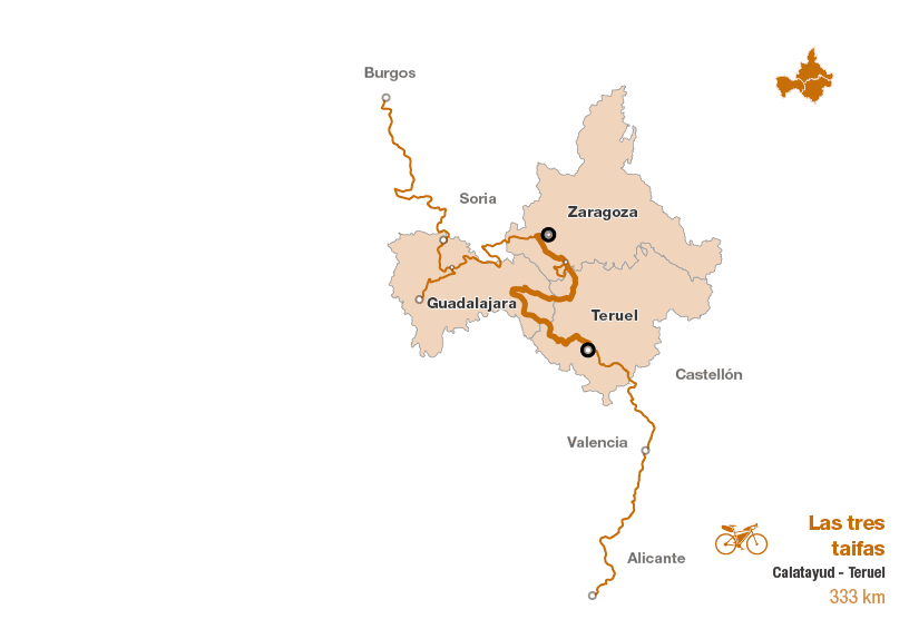 The Way of El Cid / Medieval and natural route in Spain